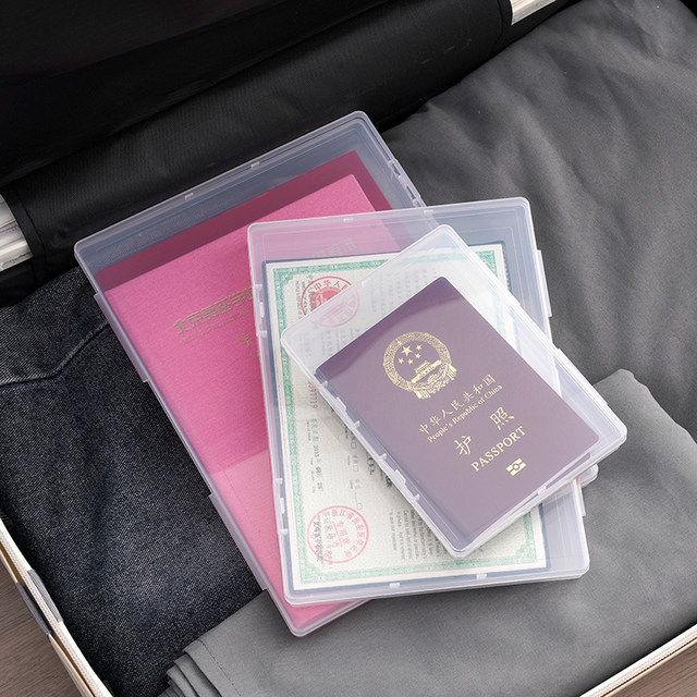 Birth certificate storage box protective cover baby medical certificate ...