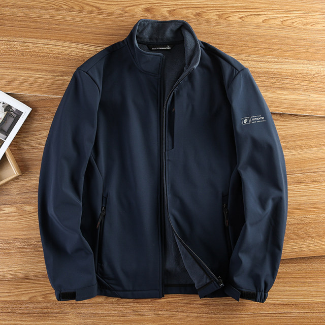 American high-end soft shell jacket for men, loose autumn and winter ...