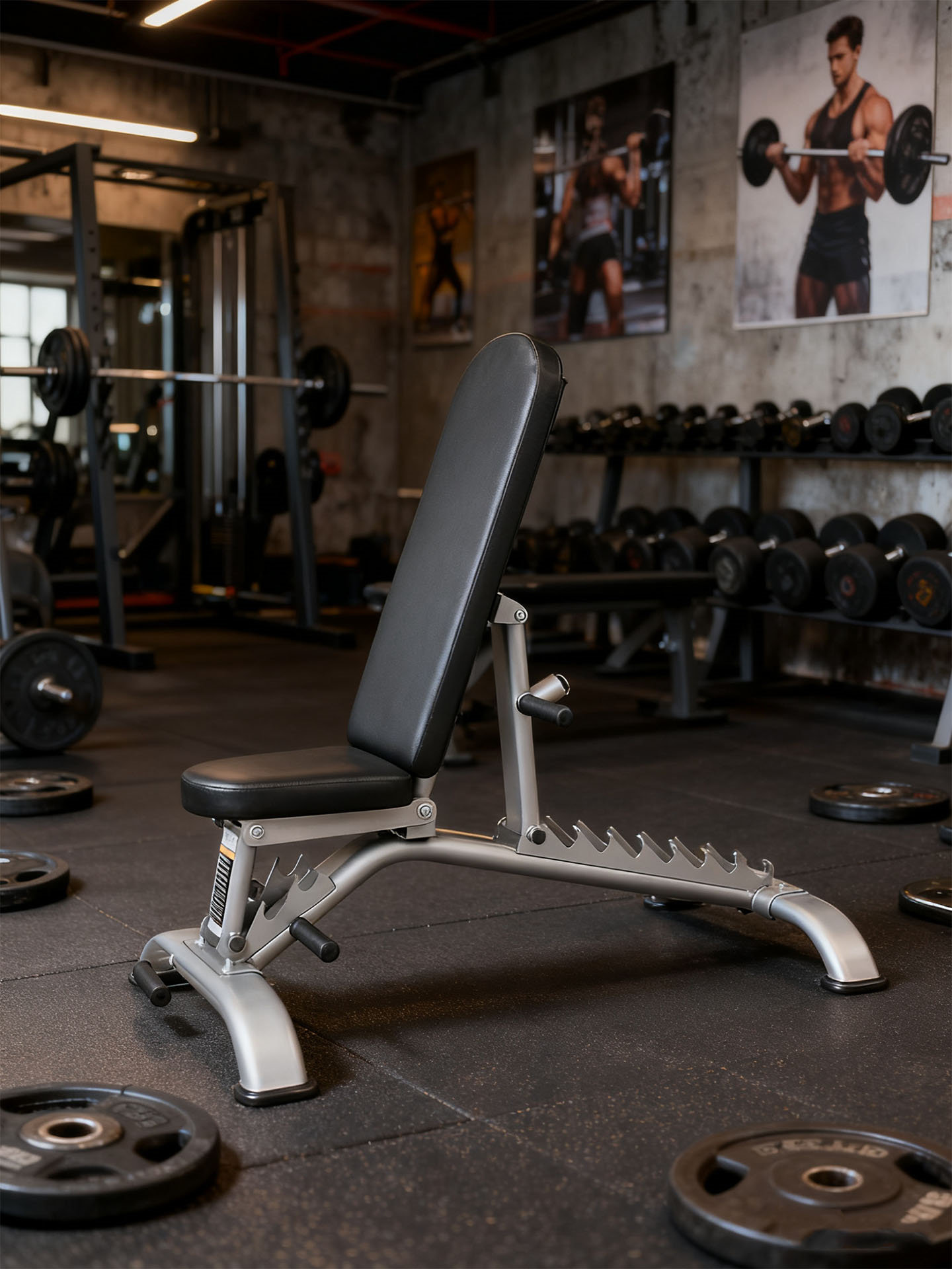 Eighty-eight Cows Multi-Function Dumbbell Bench - Adjustable Flat ...