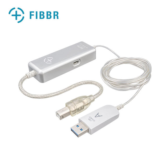 FIBBR/Fiber fiber optic USB audio fever line HIFI decoder DAC cable A-B ...