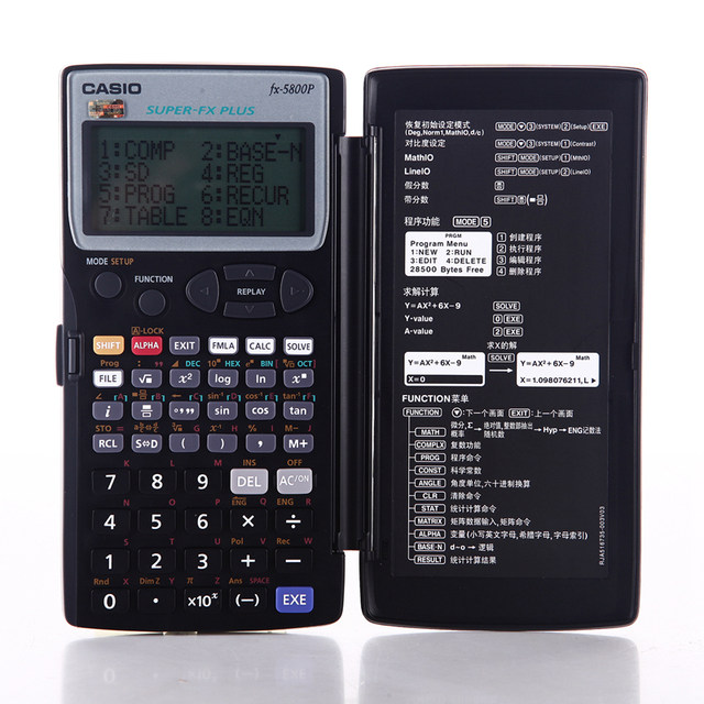 CASIO Casio FX-5800P Surveying Engineering Calculator fx5800p Building ...