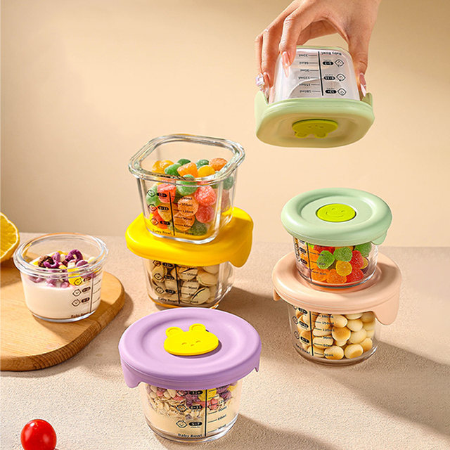 Baby supplementary food Bowl microwave oven, heating small lunch box ...