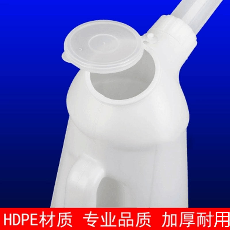 Rongxing 1-5L Plastik-Ölkanne mit Messbecher - Motoröl-Nachfüllkanne