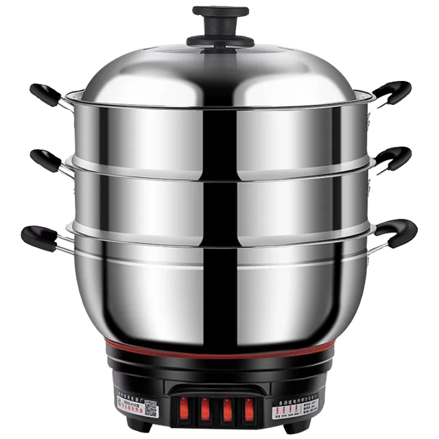 Electric hot pot multi-functional household cooking electric wok hot ...
