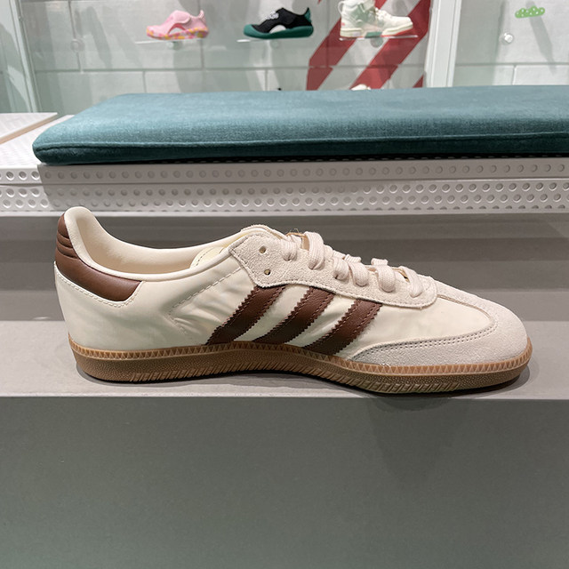 Adidas clover men's and women's shoes Samba OG classic retro T-head ...