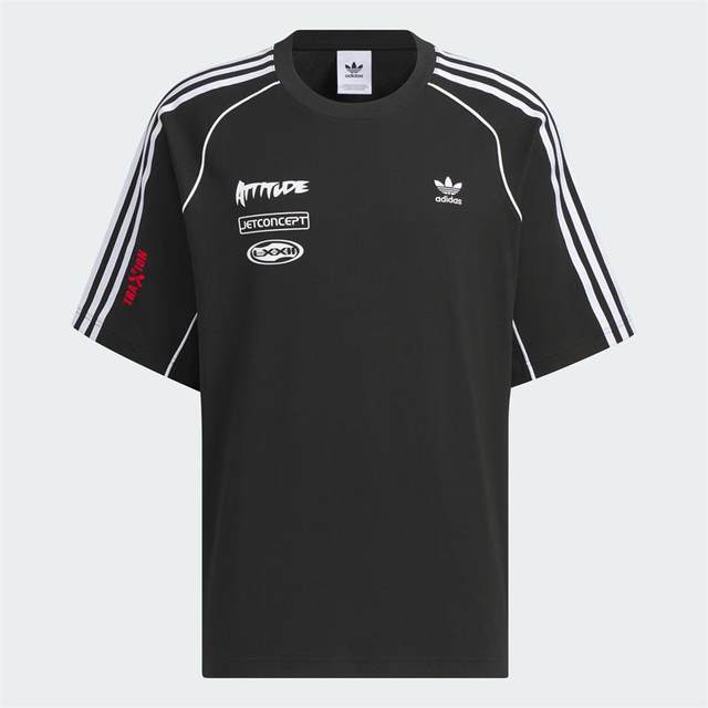 Adidas Clover Men's 2024 Autumn Motorcycle Style Loose Fashionable ...