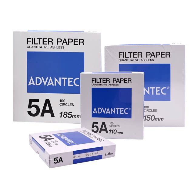 ADVANTEC Japan Toyo NO.5A rapid quantitative filter paper diameter 110 ...