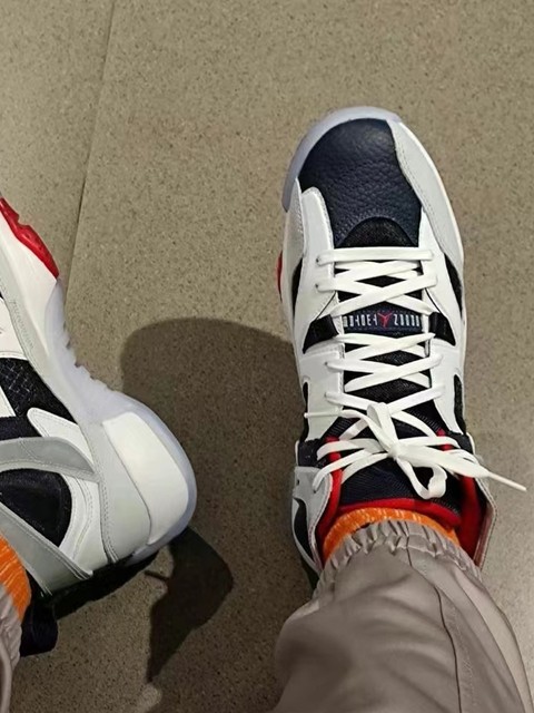 Air Jordan Aj Jumpman Two Trey Gray-White Blue Nike Basketball Shoe Men ...