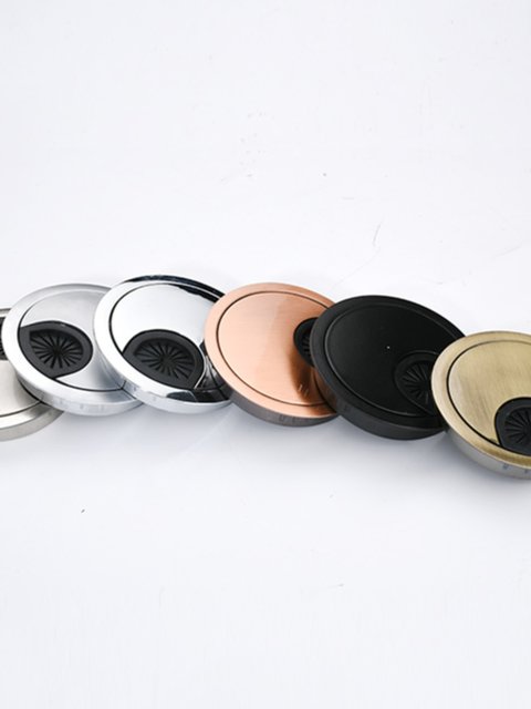 Computer desk cable hole cover desktop office cable hole cover alloy ...