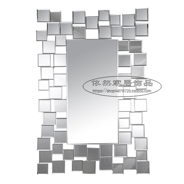 Venice simple entrance decorative mirror three-dimensional bathroom ...