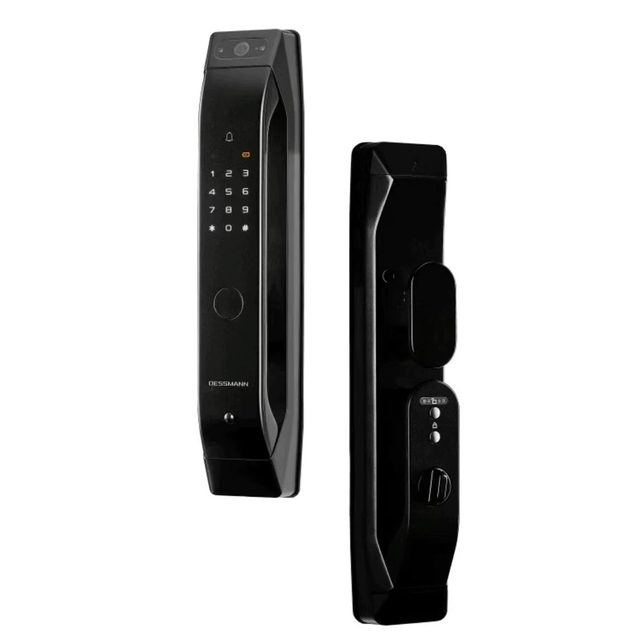 Deschman Q5Mplus password lock fingerprint lock home security door fully automatic visual cat ...