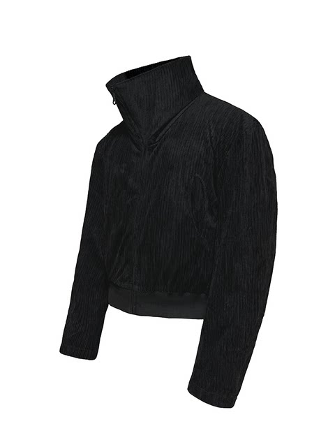 JCAESAR Stand-Up Jacket Pocket Orchid Litto Panel Pit Bar Cordon Cordy Essence Mattering Two