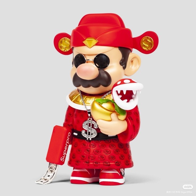 ZCWO God of Wealth Killer Mario trendy figures, ornaments, gifts ...