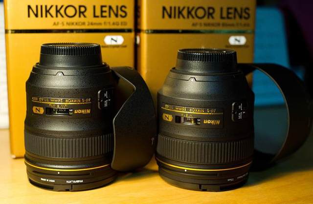 Nikon/Nikon AF-S85mmf/1.4G portrait fixed focus wide-angle lens 851.4G ...