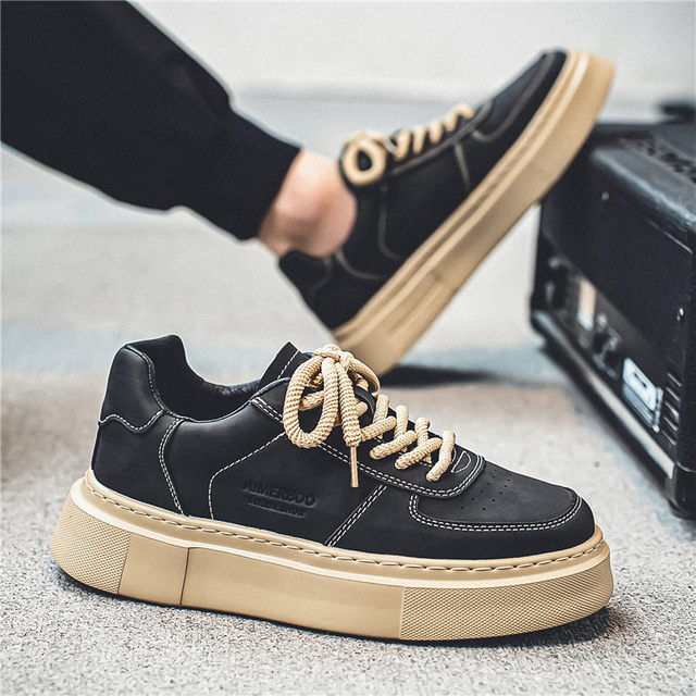 Foreign trade men's retro sneakers autumn niche design versatile sports ...