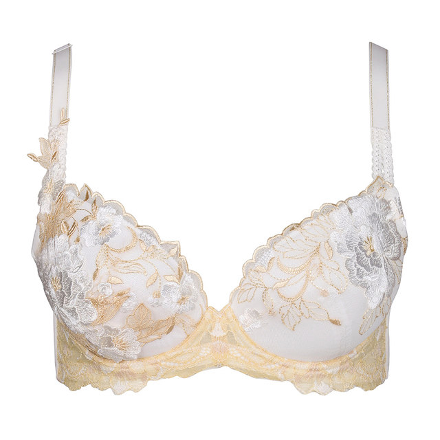 Ancient and modern GUJIN embroidered lace design 3/4 breathable cotton ...