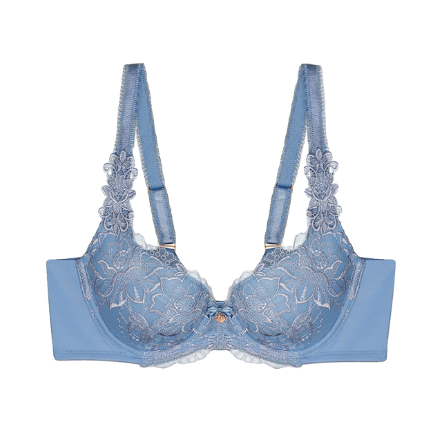 Triumph/Triumph Florale Elegant Rose Underwear Thin Sexy Lace Bra 16-8537