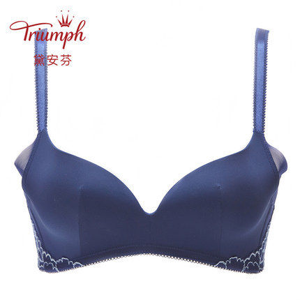 Triumph/Triumph Wireless Seamless Large Breast Bra Beautiful Back ...