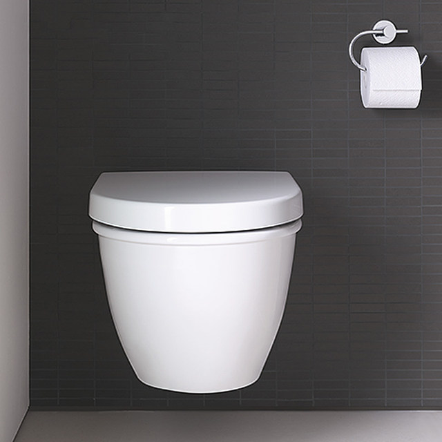 DURAVIT wall-mounted toilet ceramic toilet seat suspended embedded in ...