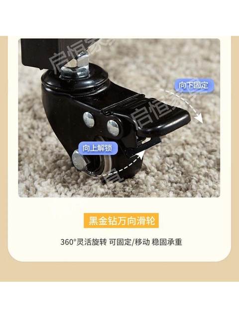 Bold and thickened hand-operated lift table, study table, office desk ...