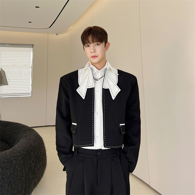 Spring Korean version of the net red niche design sense embroidery ...