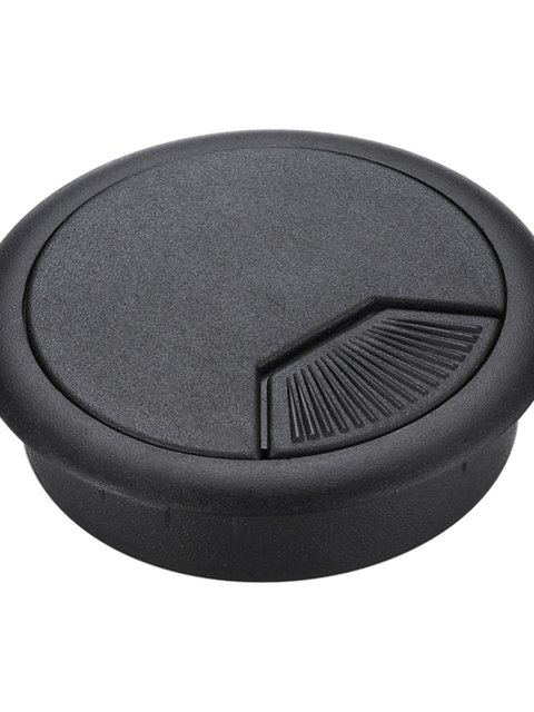 Office computer desk wire hole book table hole cover threading box ...