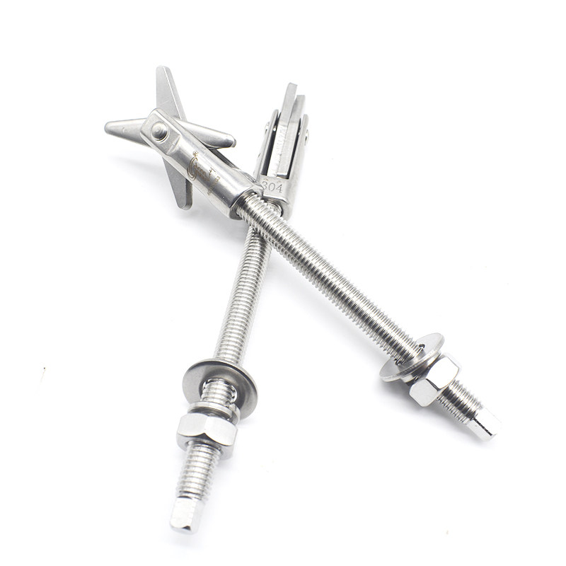 304 Stainless Steel Scissor Anchor Expansion Screw for Hollow Brick