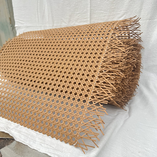 Rattan material PE plastic eye-rattan rattan mat rattan net octagonal ...