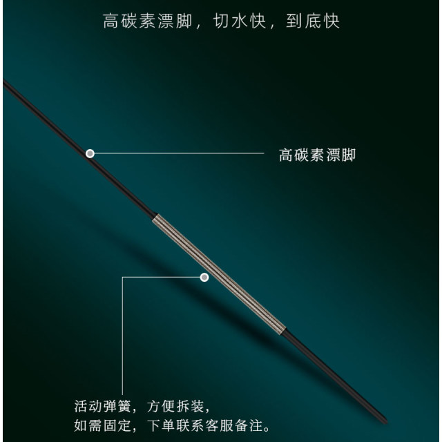 Big thing running lead float herring float lead-free self-standing fish ...