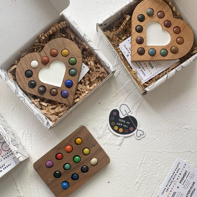 TheArtofsoil imported from the United States soil art handmade ...