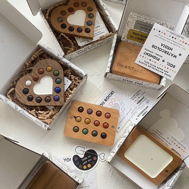 TheArtofsoil imported from the United States soil art handmade ...