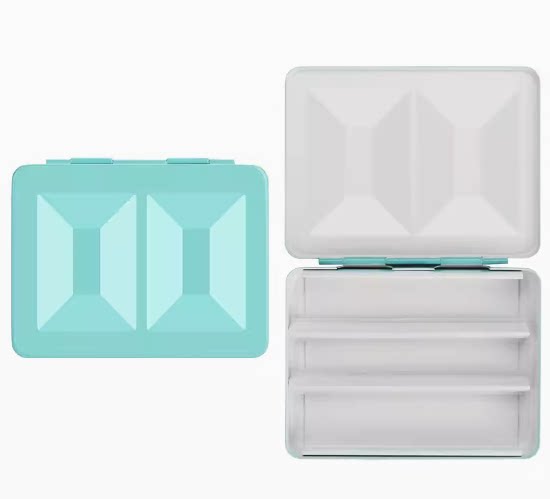 Italian FOME paint box heavy enamel watercolor paint box empty box ...