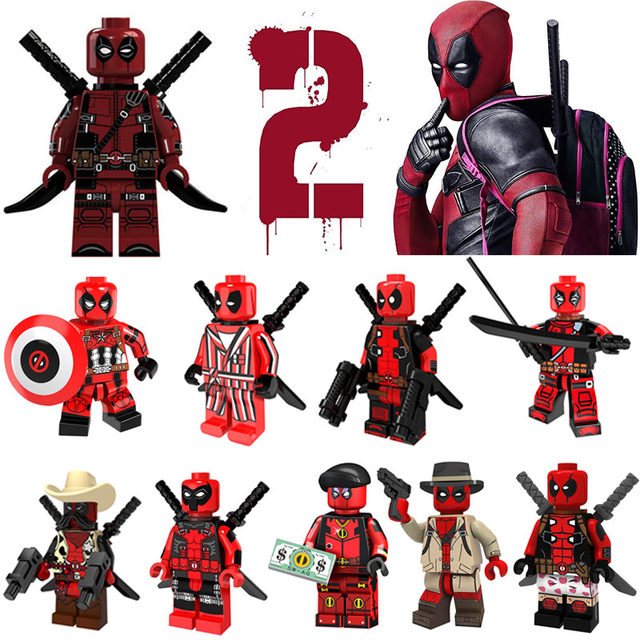 Domestic third-party building blocks compatible with Lego Deadpool 2 I ...