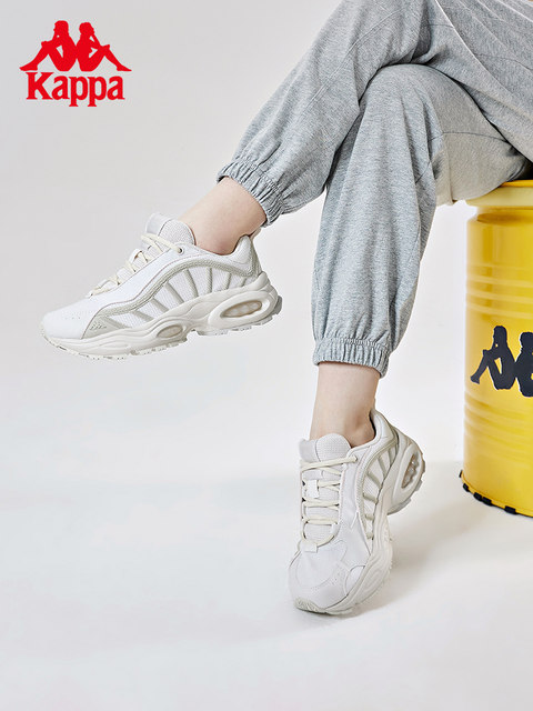Kappa Kappa retro running shoes new couple men and women thick-soled ...