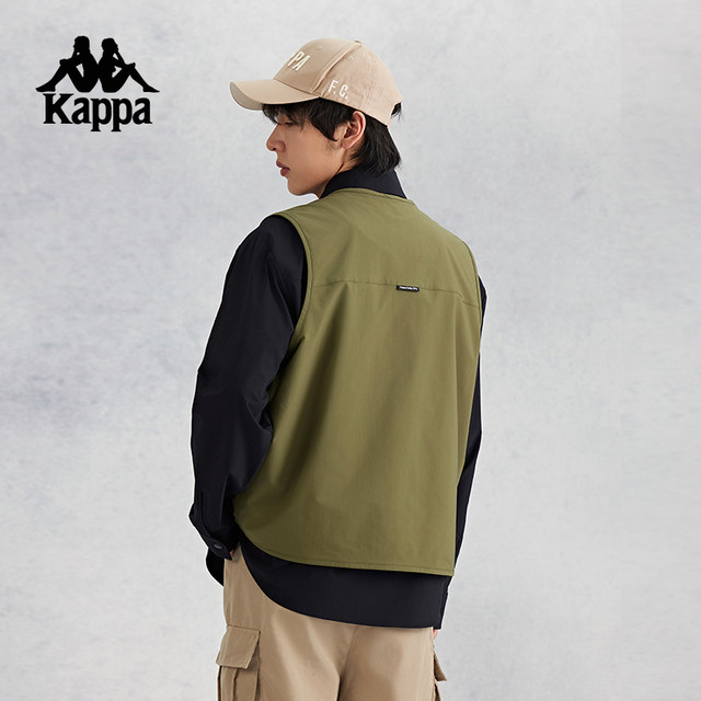 Kappa Kappa back-to-back sports vest for women 2024 new summer multi ...