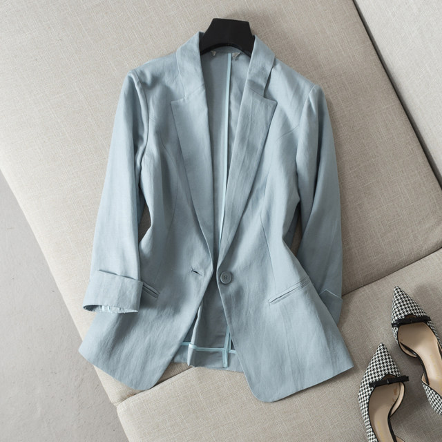 Comfortable, good-looking, skin-lining, whitening and breathable linen ...