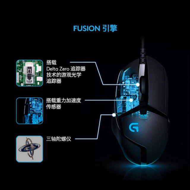 [Official Flagship Store] Logitech G402 Wired Gaming Mouse Professional ...