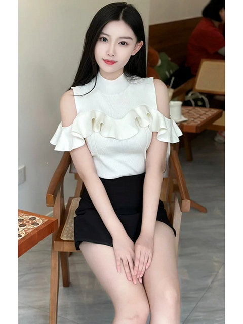 Small Puff Japanese Style Spring Women's Clothing Sweet Pullover Half ...