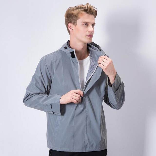 Large size 3M reflective clothing male and female couple models ...