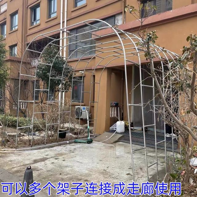 Bold and thickened 25mm galvanized steel pipe rose climbing trellis ...