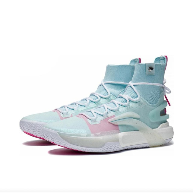 Li Ning flash shooting men's light basketball shoes high-top shock ...