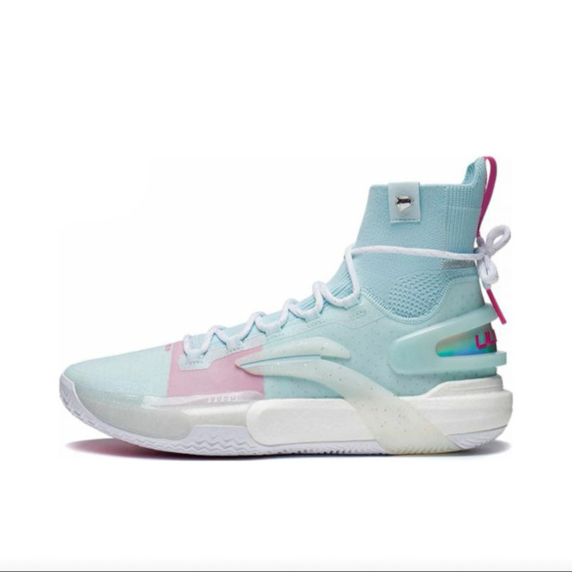 Li Ning flash shooting men's light basketball shoes high-top shock ...