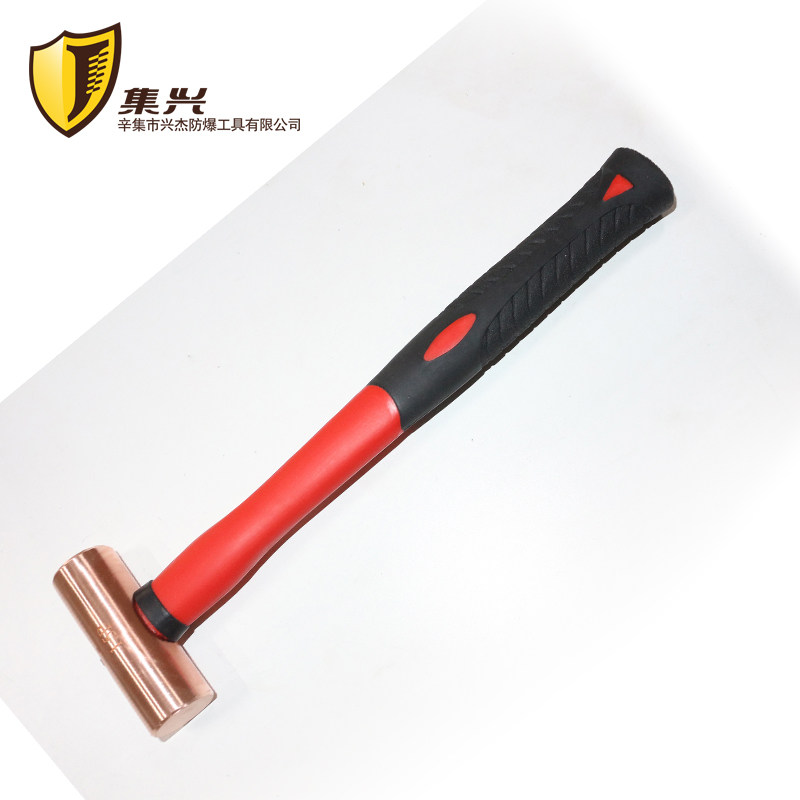 Cylindrical Copper Hammer 1p-3p, Explosion-Proof Red Copper Hammer
