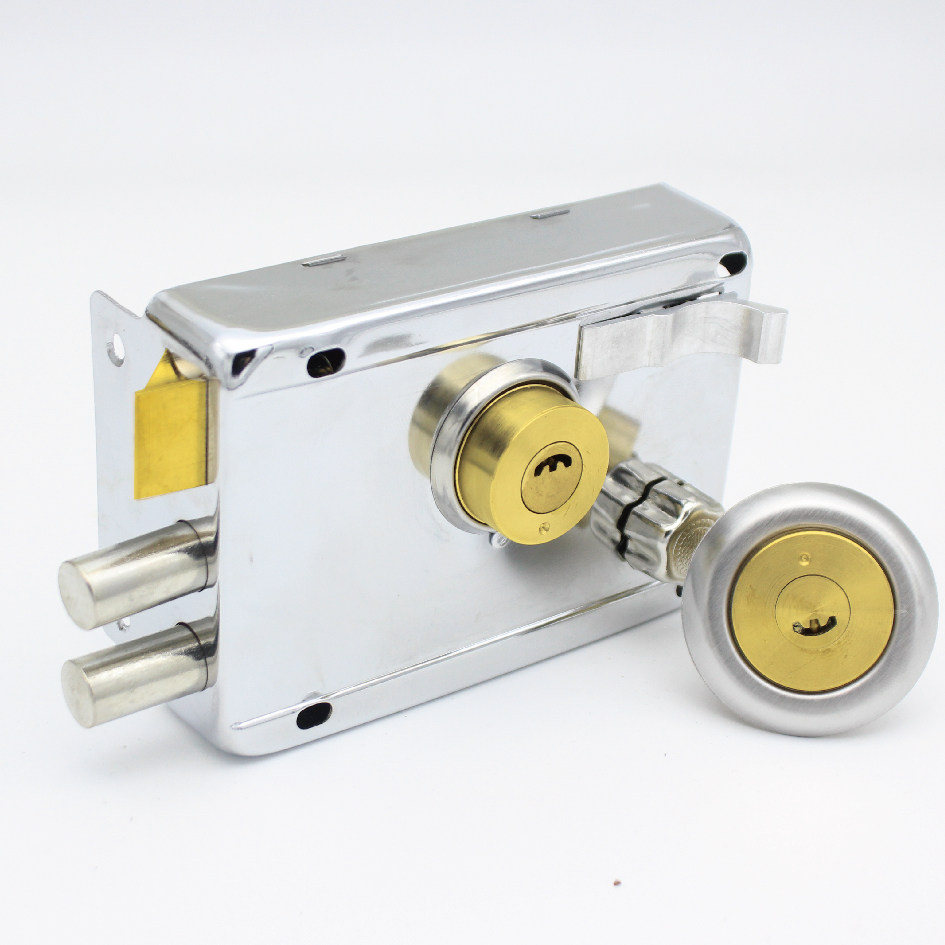 Ouderwets buitendeurslot - anti-diefstal rvs slot voor houten- en ...