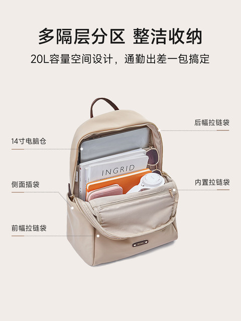 Hermes Ultra-Light Backpack for Women 2025 New Fashion Commuter ...