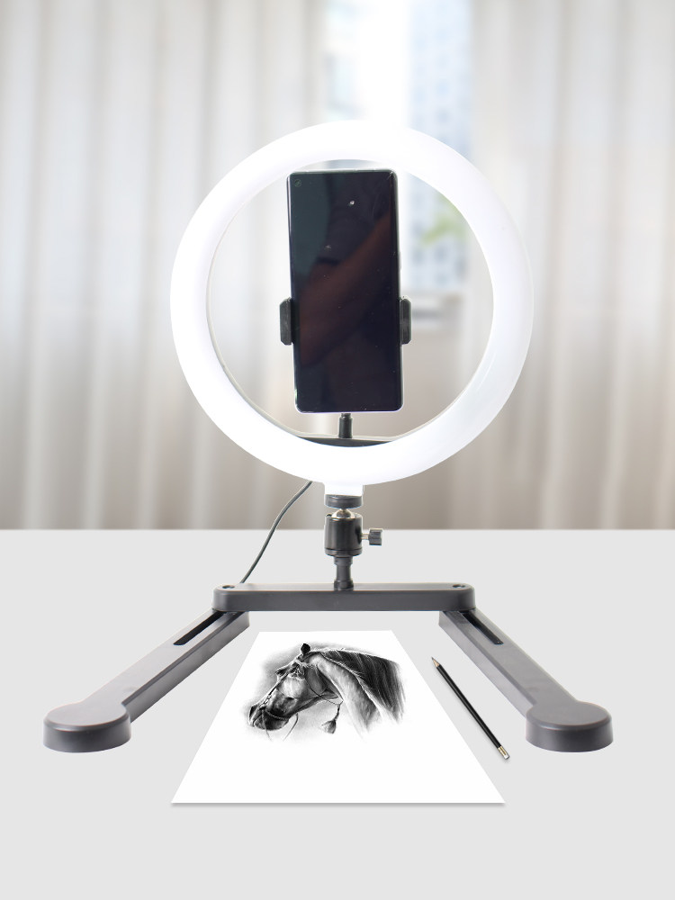 Gideon Desktop Overhead Shot Stand - Mobile Phone & Jewelry Photography