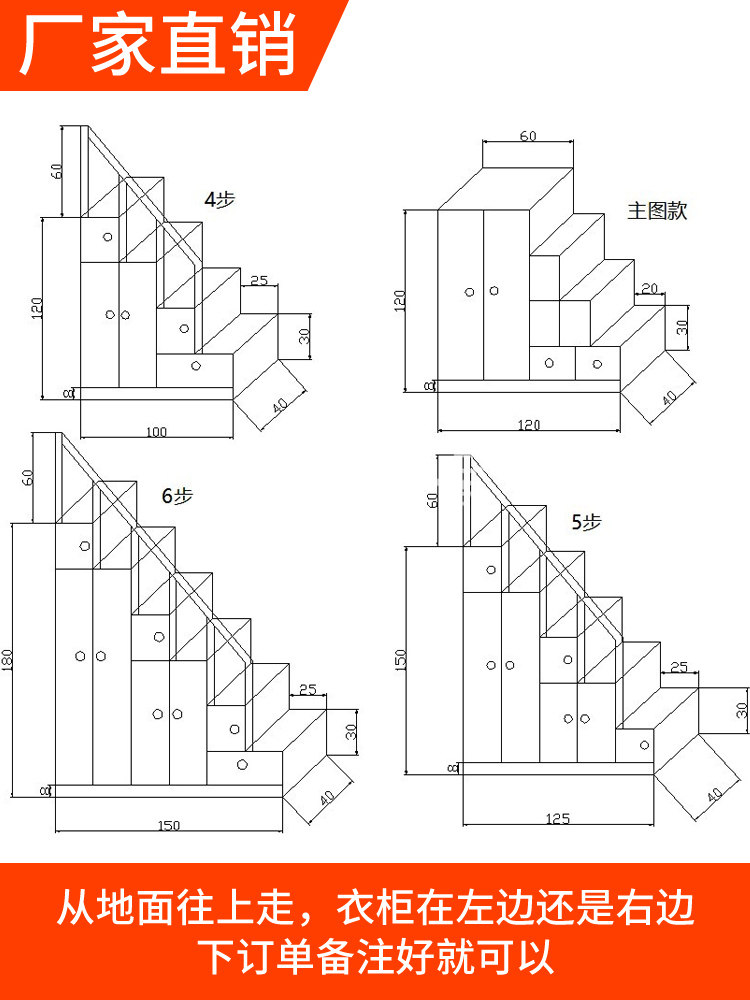 Wilmar Home Πολυλειτουργική Σκάλα-Ντουλάπι από Μασίφ Ξύλο - 4-6 ...