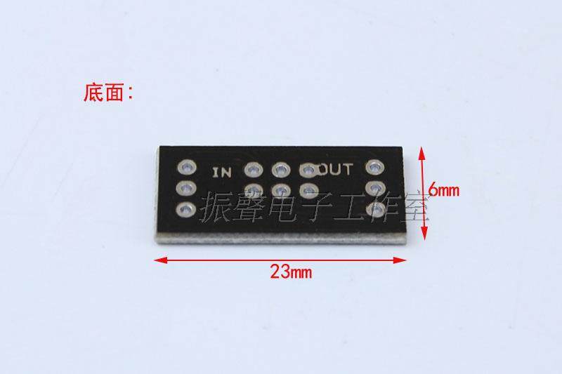 9-Type 6-Pin Volume Potentiometer PCB Board with 50k Potentiometer