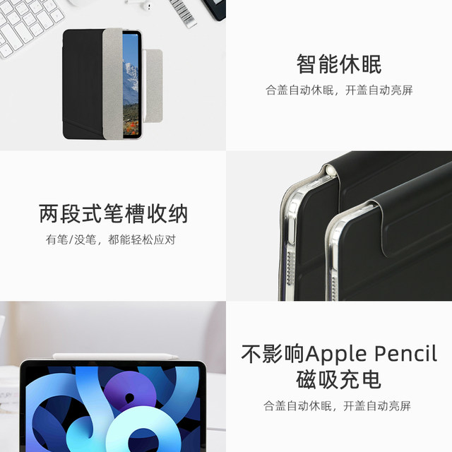 All-inclusive magnetic double-sided clip V-shaped split protective ...