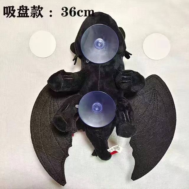 Toothless car exterior ornaments wings movable roof sunroof decoration ...